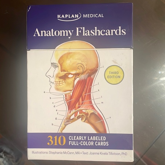 Kaplan | Other | Anatomy Flash Cards | Poshmark